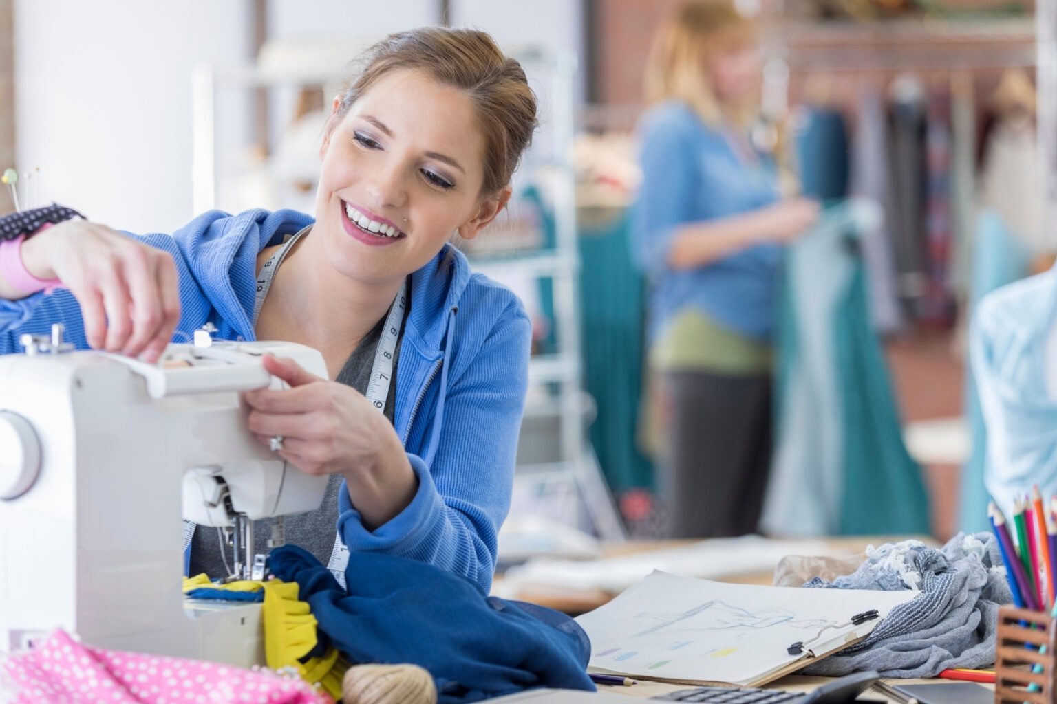 How To Thread A Sewing Machine - Sewing Knit