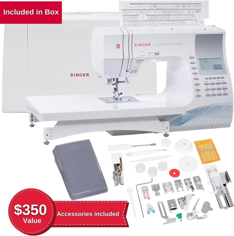 SINGER Quantum Stylist 9960 Review With Pros, Cons, And Features: Best ...